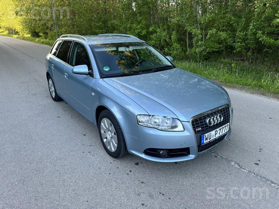 Zils Audi A4 2007 Ludza, ar dzinēja tilpumu 2.00 L un nobraukumu 303 tūkst. km par 3990 €, foto 9 vietnē AUTOMOTO.COM.LV