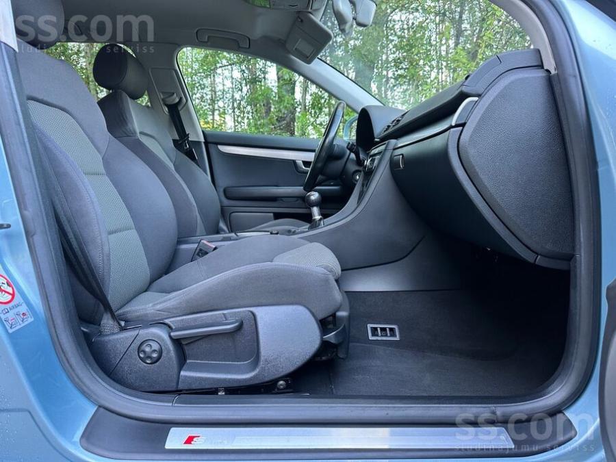 Zils Audi A4 2007 Ludza, ar dzinēja tilpumu 2.00 L un nobraukumu 303 tūkst. km par 3990 €, foto 12 vietnē AUTOMOTO.COM.LV