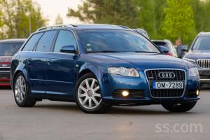 Zils Audi A4 2007 Jelgava, ar dzinēja tilpumu 2.00 L un nobraukumu 0 tūkst. km par 4690 €, foto  vietnē AUTOMOTO.COM.LV
