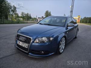 Zils Audi A4 2007 Ogre, ar dzinēja tilpumu 2.00 L un nobraukumu 305 tūkst. km par 3300 €, foto  vietnē AUTOMOTO.COM.LV