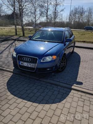 Zils Audi A4 2007 Ventspils, ar dzinēja tilpumu 2.00 L un nobraukumu 352 tūkst. km par 2800 €, foto  vietnē AUTOMOTO.COM.LV