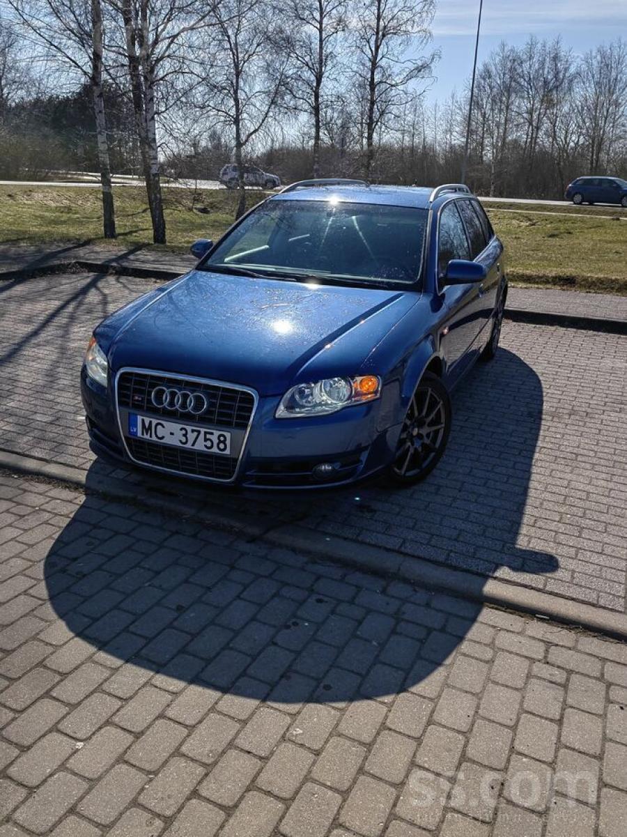 Zils Audi A4 2007 Ventspils, ar dzinēja tilpumu 2.00 L un nobraukumu 352 tūkst. km par 2800 €, foto 1 vietnē AUTOMOTO.COM.LV
