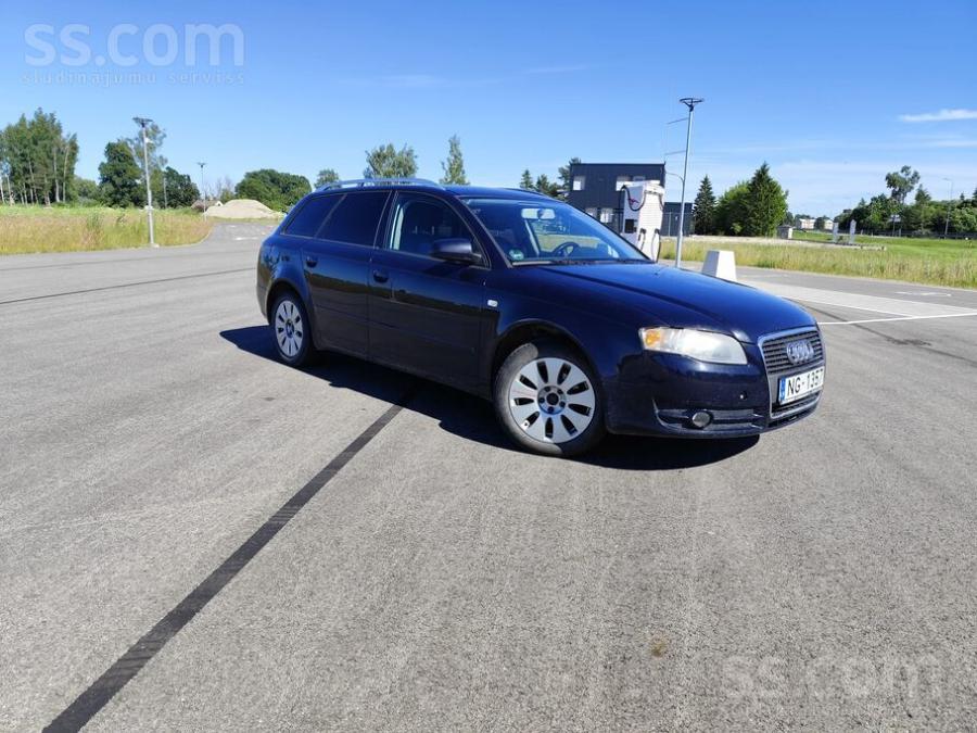 Blue Audi A4 2007 in Bauska, with an engine capacity of 2.00 L and mileage of 299 thousand km for 1500 €, photo 1 on AUTOMOTO.COM.LV