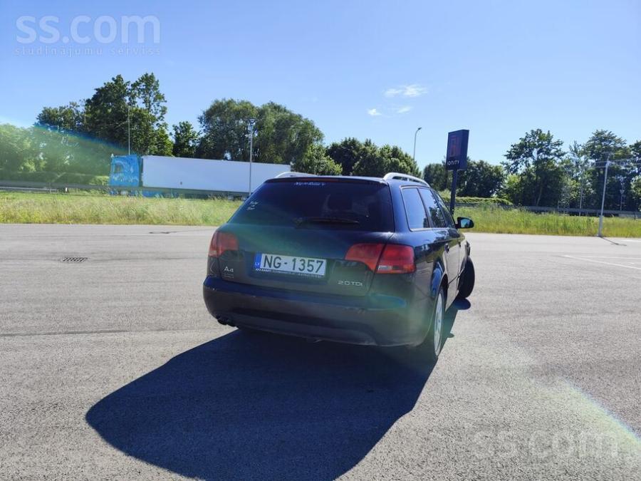 Blue Audi A4 2007 in Bauska, with an engine capacity of 2.00 L and mileage of 299 thousand km for 1500 €, photo 3 on AUTOMOTO.COM.LV