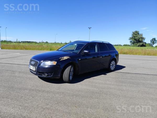 Blue Audi A4 2007 in Bauska, with an engine capacity of 2.00 L and mileage of 299 thousand km for 1500 €, photo 3 on AUTOMOTO.COM.LV