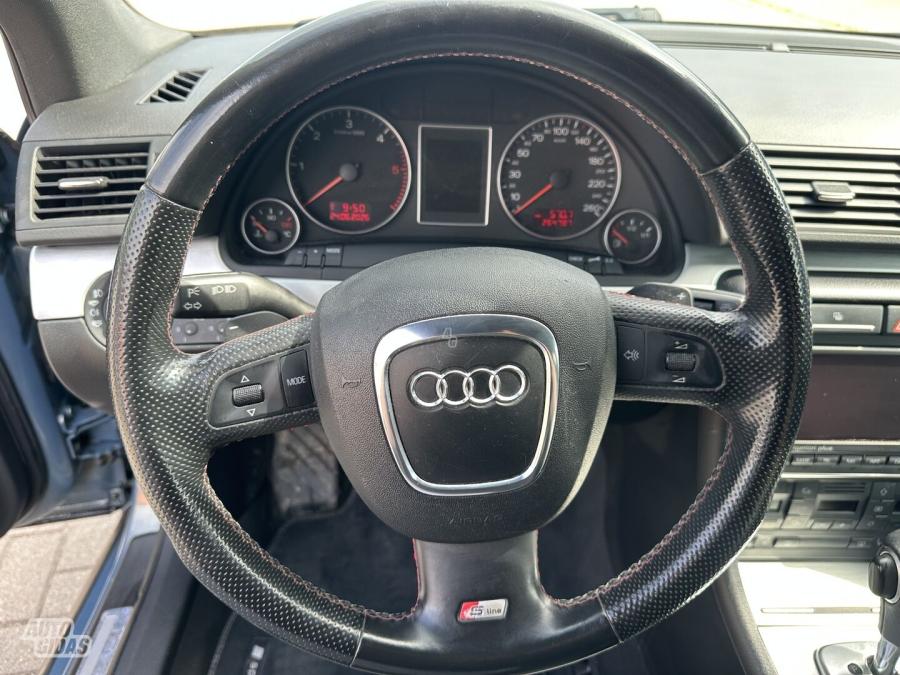 Blue Audi A4 2007 in Marijampole, with an engine capacity of 2.70 L and mileage of 265 thousand km for 3100 €, photo 16 on AUTOMOTO.COM.LV