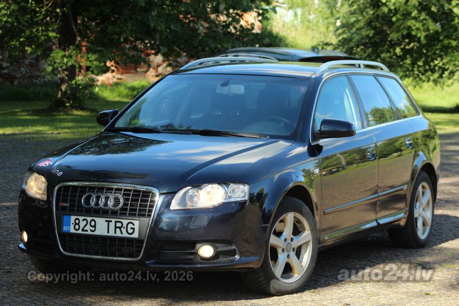 Zils Audi A4 2007 Tartu, ar dzinēja tilpumu 2.00 L un nobraukumu 284 tūkst. km par 2499 €, foto 1 vietnē AUTOMOTO.COM.LV