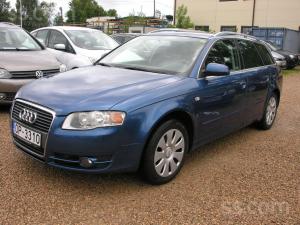 Zils Audi A4 2007 Rīga, ar dzinēja tilpumu 2.00 L un nobraukumu 0 tūkst. km par 3950 €, foto  vietnē AUTOMOTO.COM.LV