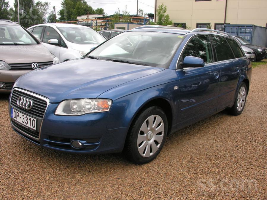 Zils Audi A4 2007 Rīga, ar dzinēja tilpumu 2.00 L un nobraukumu 0 tūkst. km par 3950 €, foto 1 vietnē AUTOMOTO.COM.LV