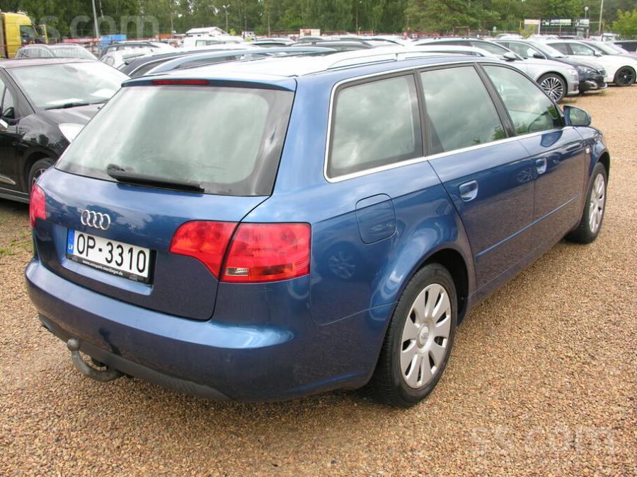 Zils Audi A4 2007 Rīga, ar dzinēja tilpumu 2.00 L un nobraukumu 0 tūkst. km par 3950 €, foto 4 vietnē AUTOMOTO.COM.LV