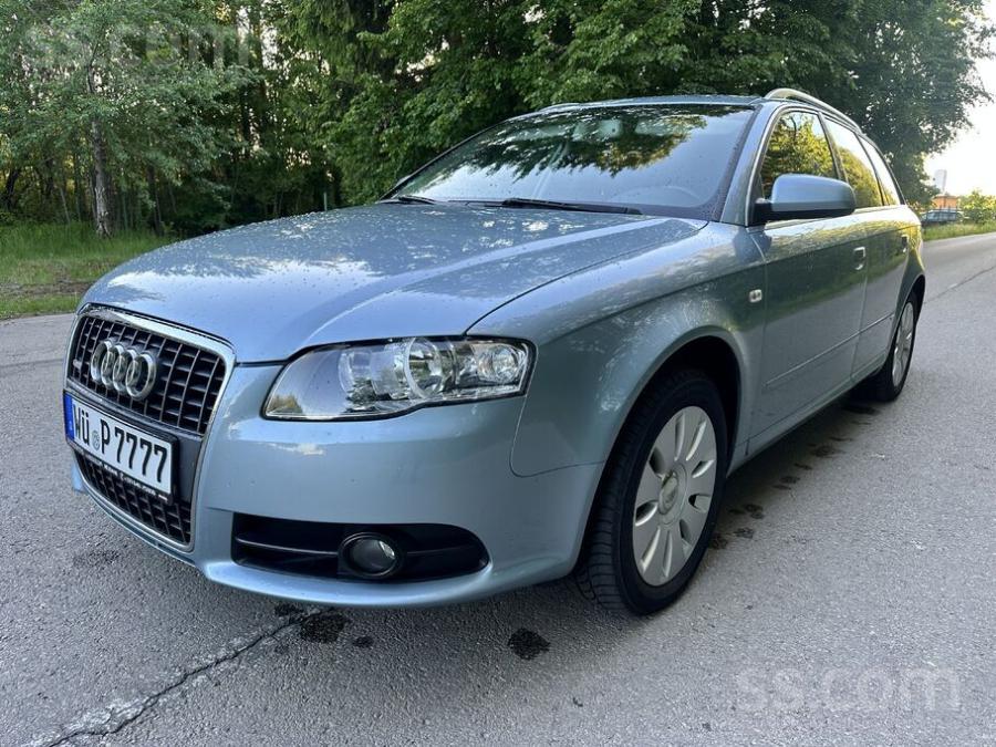 Blue Audi A4 2007 in Ludza, with an engine capacity of 2.00 L and mileage of 303 thousand km for 3990 €, photo 14 on AUTOMOTO.COM.LV