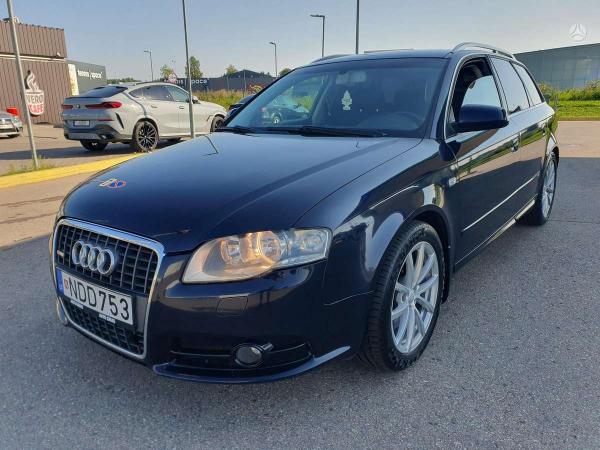 Blue Audi A4 2007 in Kaunas, with an engine capacity of 2.00 L and mileage of 295 thousand km for 2450 €, photo 2 on AUTOMOTO.COM.LV