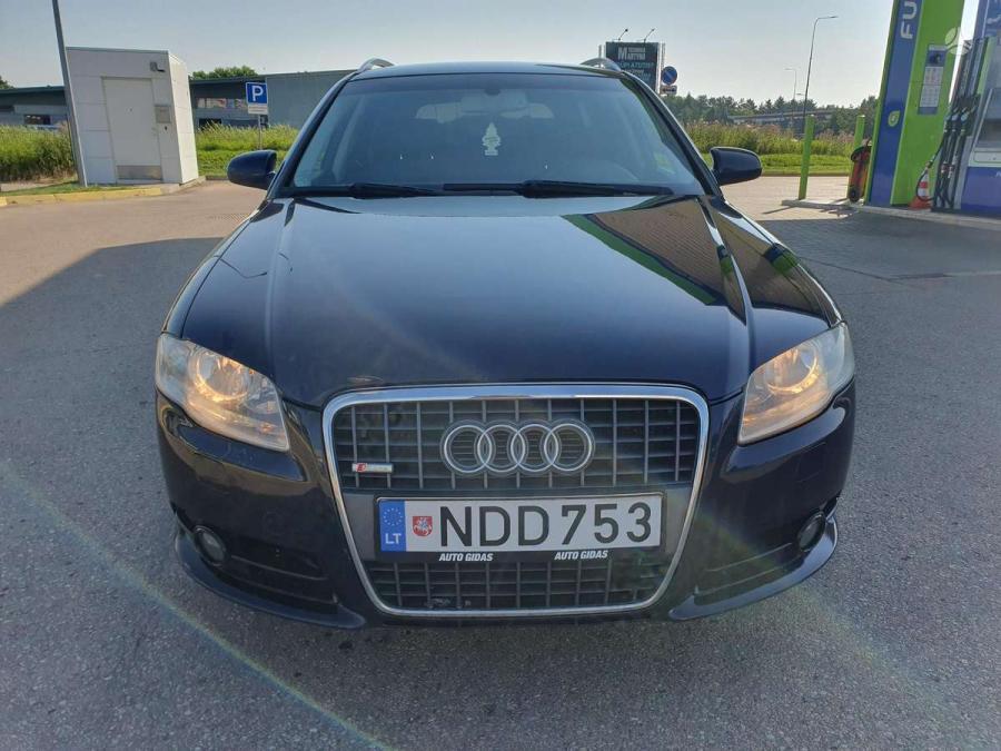 Zils Audi A4 2007 Kauņa, ar dzinēja tilpumu 2.00 L un nobraukumu 295 tūkst. km par 2450 €, foto 4 vietnē AUTOMOTO.COM.LV