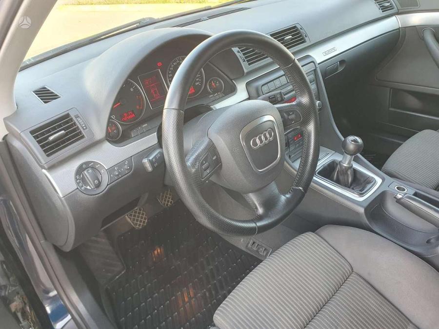 Zils Audi A4 2007 Kauņa, ar dzinēja tilpumu 2.00 L un nobraukumu 295 tūkst. km par 2450 €, foto 12 vietnē AUTOMOTO.COM.LV