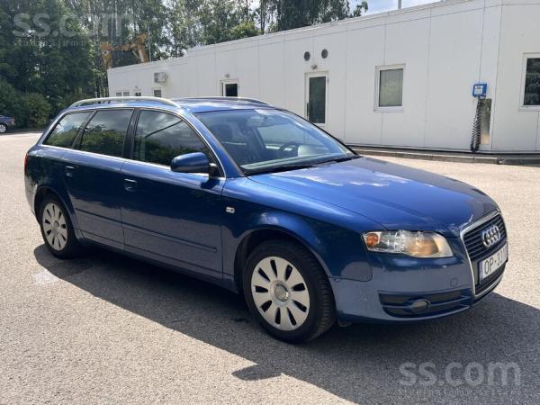 Blue Audi A4 2007 in Riga, with an engine capacity of 2.00 L and mileage of 258 thousand km for 3947 €, photo 3 on AUTOMOTO.COM.LV