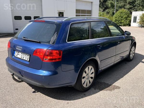 Blue Audi A4 2007 in Riga, with an engine capacity of 2.00 L and mileage of 258 thousand km for 3947 €, photo 4 on AUTOMOTO.COM.LV