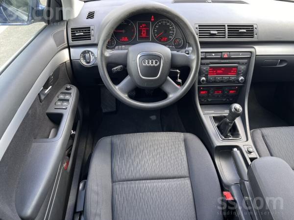 Blue Audi A4 2007 in Riga, with an engine capacity of 2.00 L and mileage of 258 thousand km for 3947 €, photo 5 on AUTOMOTO.COM.LV