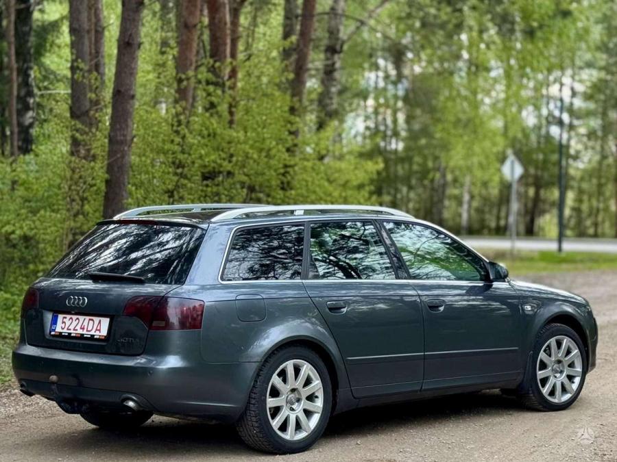 Синий Ауди А4 2007 в Радвилишкис, объемом двигателя 3.00 л и пробегом 270 тыс. км за 1750 €, фото 7 на AUTOMOTO.COM.LV