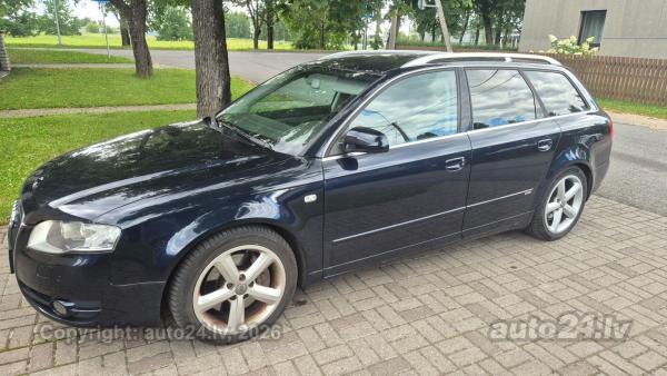 Синий Ауди А4 2007 в Тарту, объемом двигателя 3.00 л и пробегом 300 тыс. км за 1900 €, фото 5 на AUTOMOTO.COM.LV