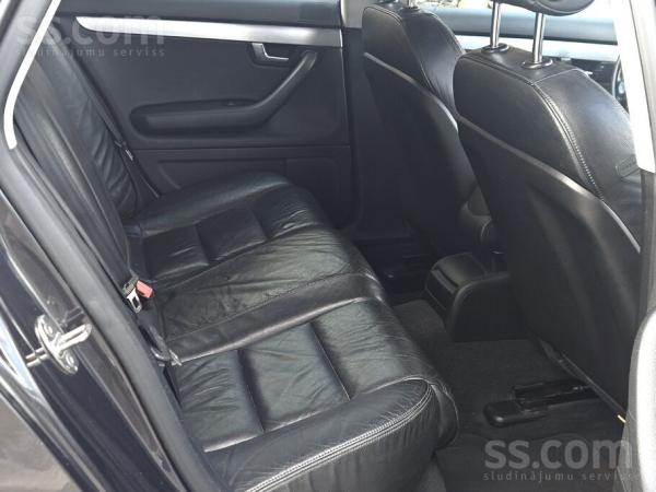 Blue Audi A4 2007 in Jelgava, with an engine capacity of 2.00 L and mileage of 266 thousand km for 2750 €, photo 8 on AUTOMOTO.COM.LV