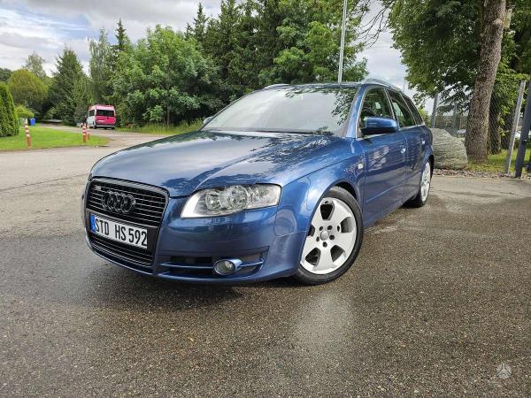 Blue Audi A4 2007 in Kaunas, with an engine capacity of 1.90 L and mileage of 191 thousand km for 3450 €, photo 2 on AUTOMOTO.COM.LV