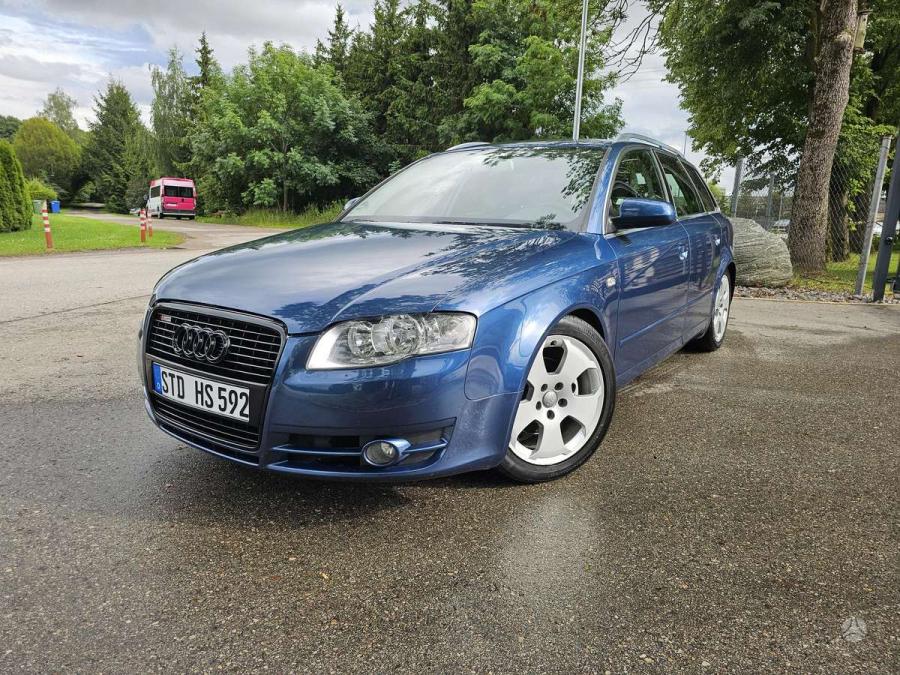Blue Audi A4 2007 in Kaunas, with an engine capacity of 1.90 L and mileage of 191 thousand km for 3450 €, photo 3 on AUTOMOTO.COM.LV
