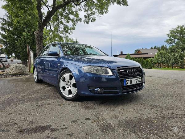 Blue Audi A4 2007 in Kaunas, with an engine capacity of 1.90 L and mileage of 191 thousand km for 3450 €, photo 3 on AUTOMOTO.COM.LV