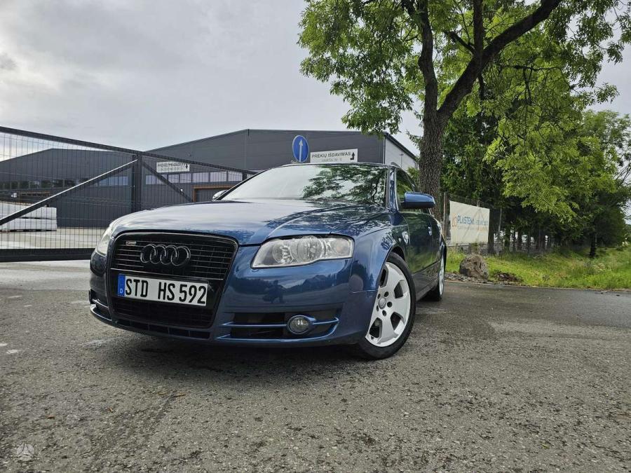Blue Audi A4 2007 in Kaunas, with an engine capacity of 1.90 L and mileage of 191 thousand km for 3450 €, photo 5 on AUTOMOTO.COM.LV
