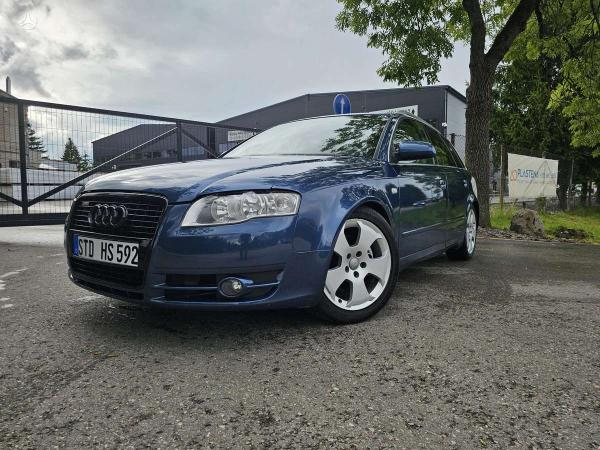 Blue Audi A4 2007 in Kaunas, with an engine capacity of 1.90 L and mileage of 191 thousand km for 3450 €, photo 5 on AUTOMOTO.COM.LV