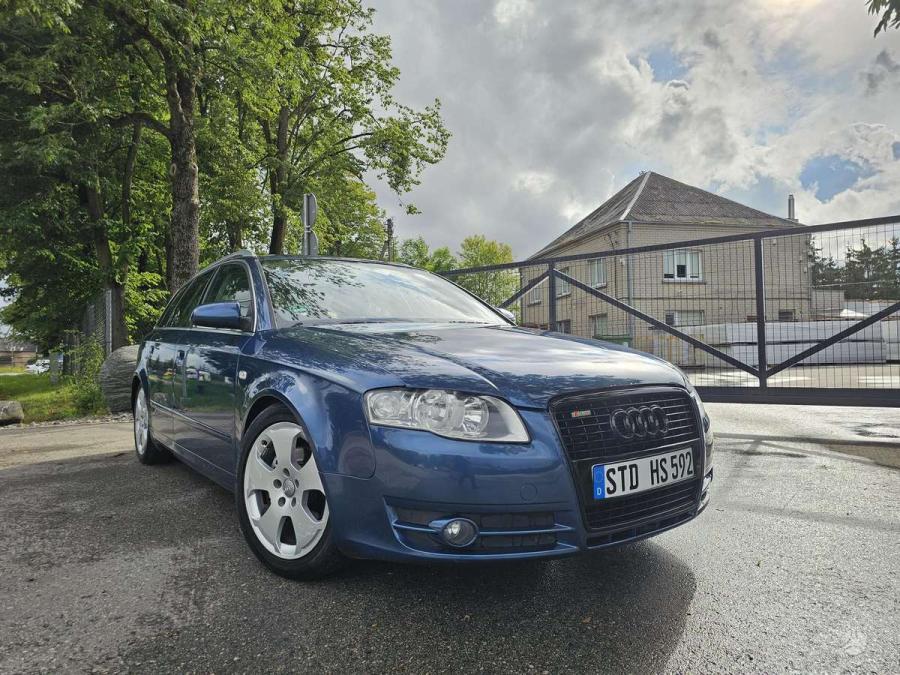Blue Audi A4 2007 in Kaunas, with an engine capacity of 1.90 L and mileage of 191 thousand km for 3450 €, photo 7 on AUTOMOTO.COM.LV
