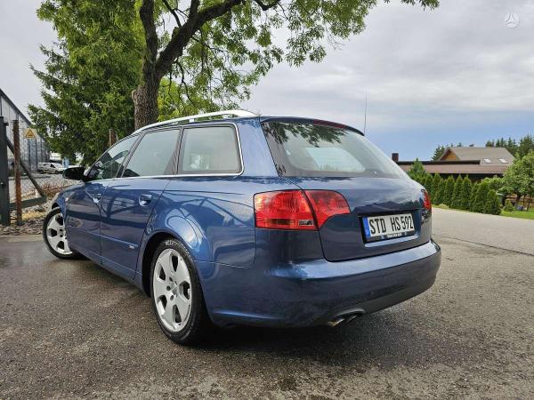 Blue Audi A4 2007 in Kaunas, with an engine capacity of 1.90 L and mileage of 191 thousand km for 3450 €, photo 9 on AUTOMOTO.COM.LV