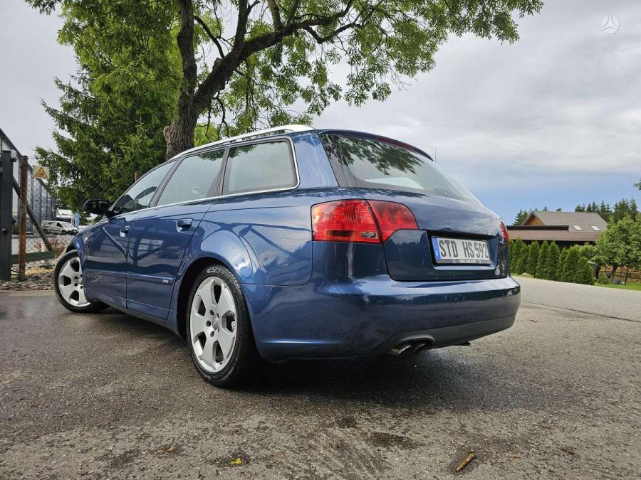 Blue Audi A4 2007 in Kaunas, with an engine capacity of 1.90 L and mileage of 191 thousand km for 3450 €, photo 11 on AUTOMOTO.COM.LV