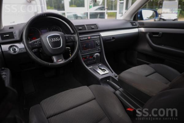 Blue Audi A4 2007 in Riga, with an engine capacity of 2.70 L and mileage of 380 thousand km for 1995 €, photo 7 on AUTOMOTO.COM.LV