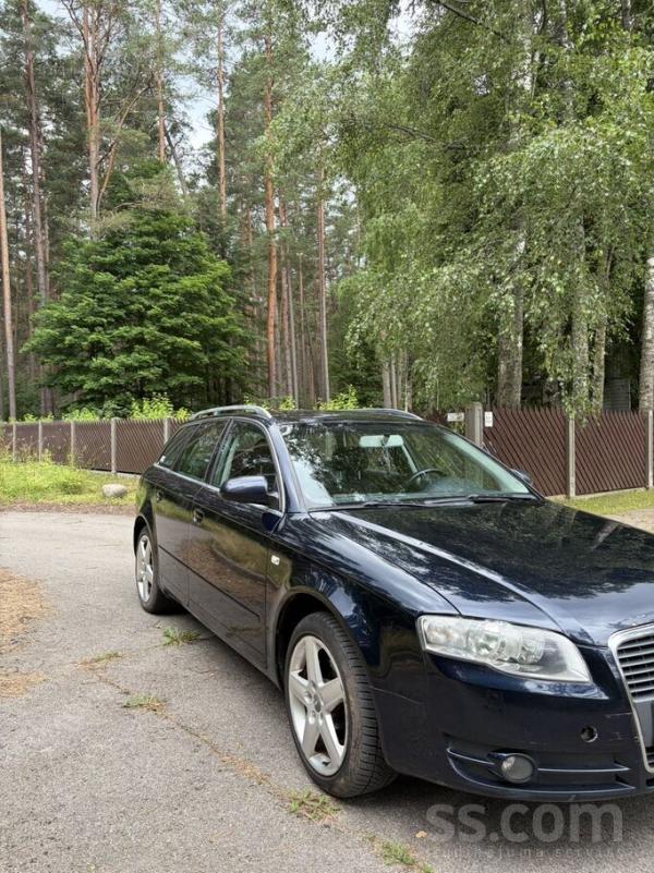 Blue Audi A4 2007 in Riga, with an engine capacity of 2.00 L and mileage of 0 thousand km for 2400 €, photo 3 on AUTOMOTO.COM.LV