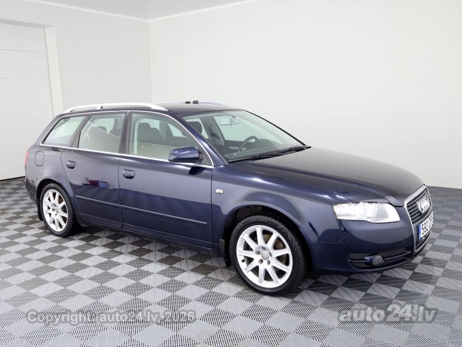 Blue Audi A4 2007 in Tallinn, with an engine capacity of 2.00 L and mileage of 258 thousand km for 1699 €, photo 1 on AUTOMOTO.COM.LV