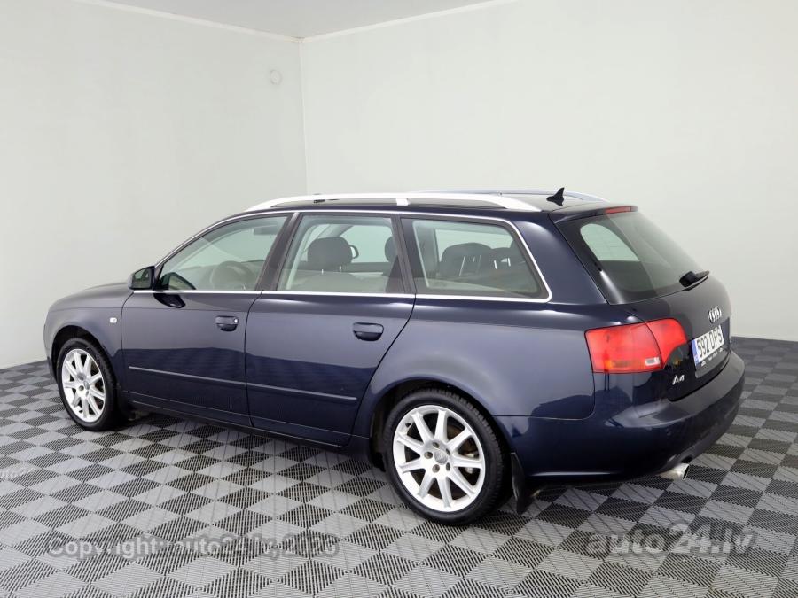 Blue Audi A4 2007 in Tallinn, with an engine capacity of 2.00 L and mileage of 258 thousand km for 1699 €, photo 5 on AUTOMOTO.COM.LV