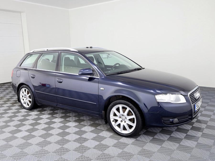 Zils Audi A4 2007 Tallina, ar dzinēja tilpumu 2.00 L un nobraukumu 258 tūkst. km par 1699 €, foto 1 vietnē AUTOMOTO.COM.LV