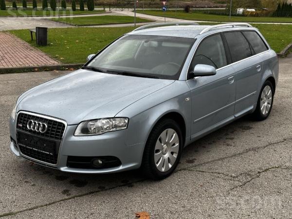 Blue Audi A4 2007 in Ludza, with an engine capacity of 2.00 L and mileage of 303 thousand km for 3990 €, photo 1 on AUTOMOTO.COM.LV