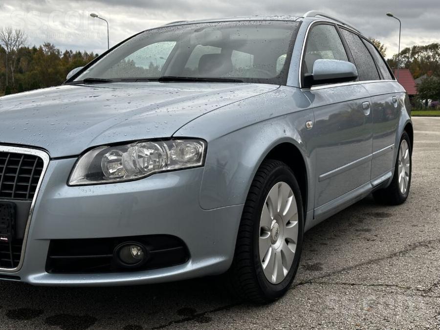 Blue Audi A4 2007 in Ludza, with an engine capacity of 2.00 L and mileage of 303 thousand km for 3990 €, photo 7 on AUTOMOTO.COM.LV