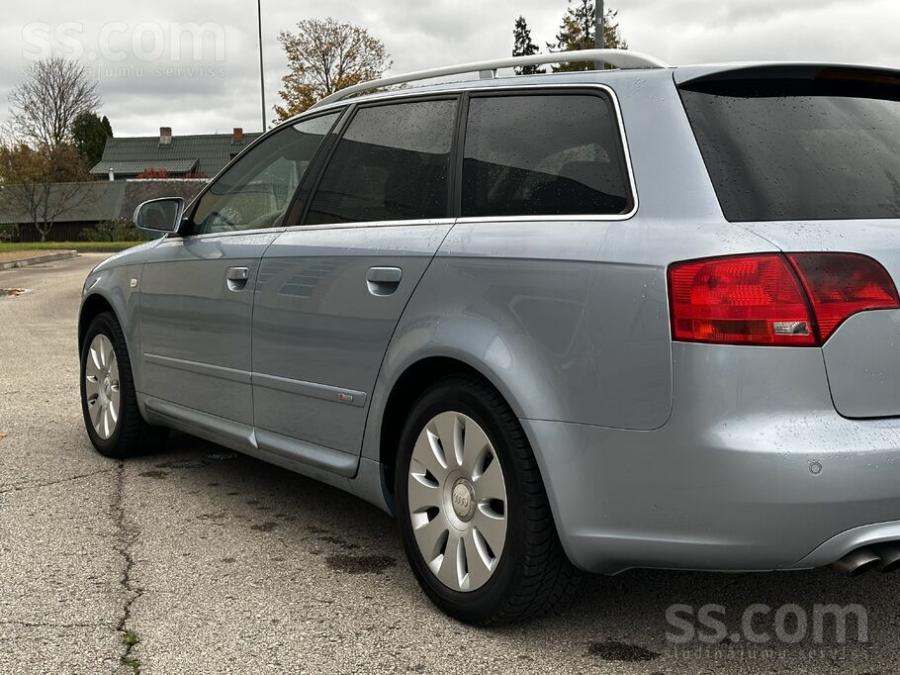 Blue Audi A4 2007 in Ludza, with an engine capacity of 2.00 L and mileage of 303 thousand km for 3990 €, photo 8 on AUTOMOTO.COM.LV