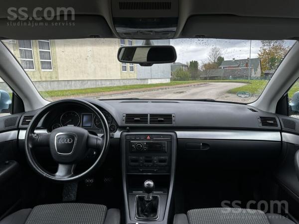 Blue Audi A4 2007 in Ludza, with an engine capacity of 2.00 L and mileage of 303 thousand km for 3990 €, photo 11 on AUTOMOTO.COM.LV