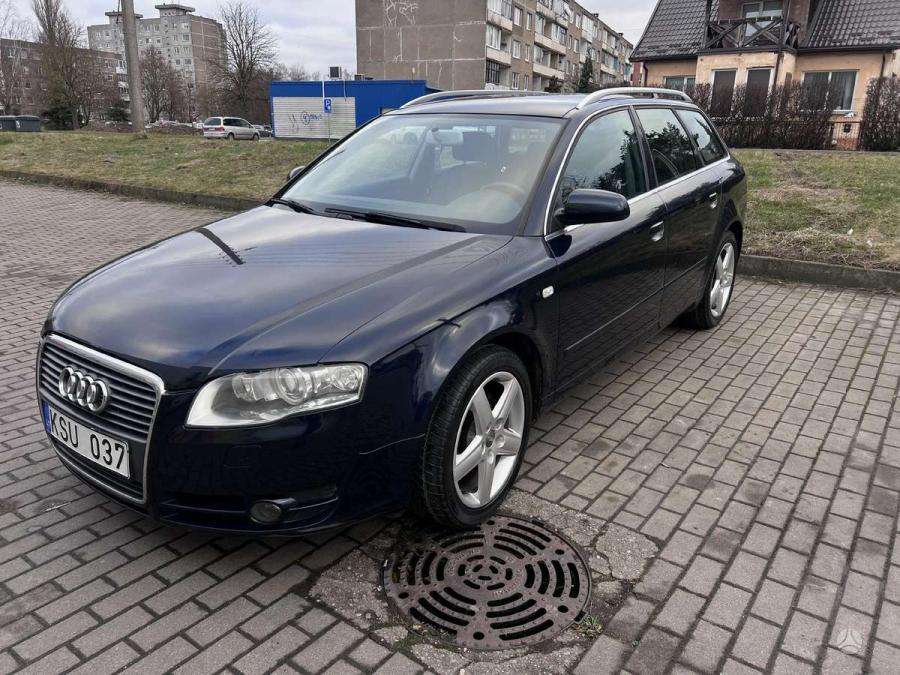 Blue Audi A4 2008 in Marijampole, with an engine capacity of 2.00 L and mileage of 238 thousand km for 2850 €, photo 4 on AUTOMOTO.COM.LV