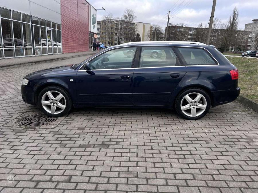 Blue Audi A4 2008 in Marijampole, with an engine capacity of 2.00 L and mileage of 238 thousand km for 2850 €, photo 5 on AUTOMOTO.COM.LV