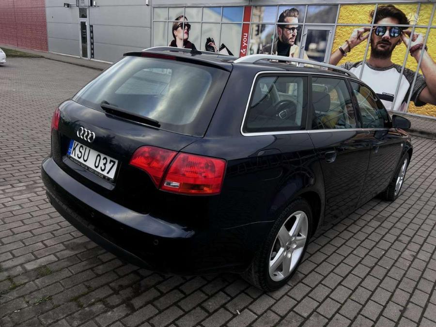 Blue Audi A4 2008 in Marijampole, with an engine capacity of 2.00 L and mileage of 238 thousand km for 2850 €, photo 6 on AUTOMOTO.COM.LV
