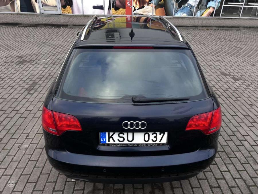 Blue Audi A4 2008 in Marijampole, with an engine capacity of 2.00 L and mileage of 238 thousand km for 2850 €, photo 7 on AUTOMOTO.COM.LV