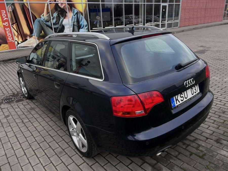 Blue Audi A4 2008 in Marijampole, with an engine capacity of 2.00 L and mileage of 238 thousand km for 2850 €, photo 8 on AUTOMOTO.COM.LV