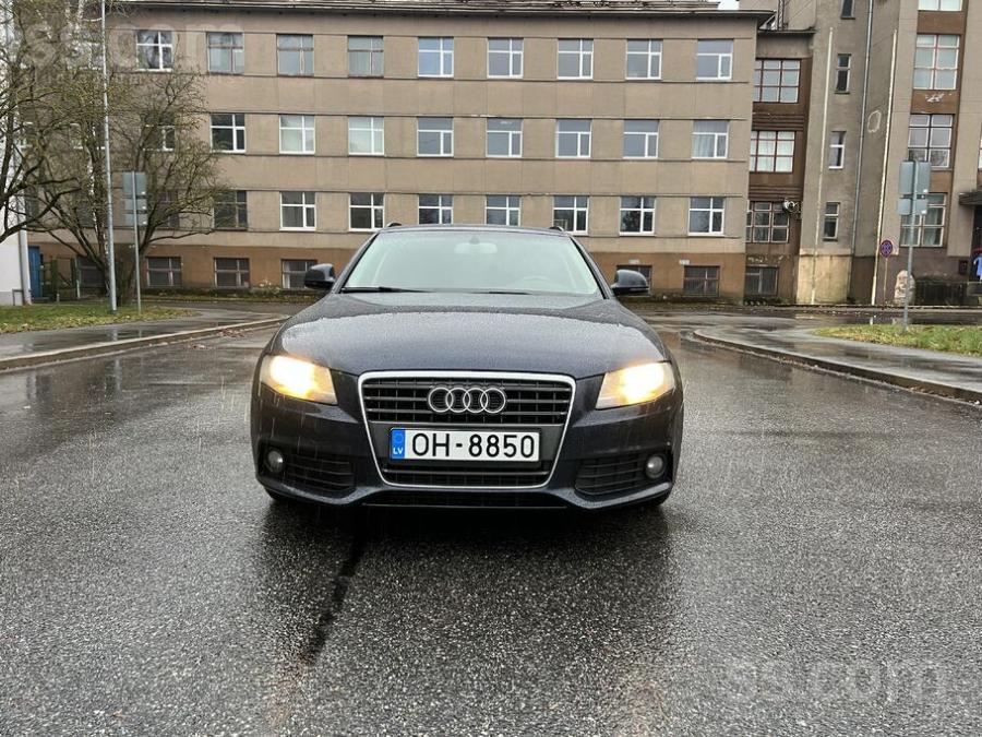 Blue Audi A4 2008 in Riga, with an engine capacity of 2.00 L and mileage of 350 thousand km for 4200 €, photo 4 on AUTOMOTO.COM.LV