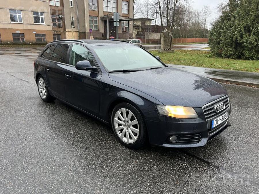 Blue Audi A4 2008 in Riga, with an engine capacity of 2.00 L and mileage of 350 thousand km for 4200 €, photo 6 on AUTOMOTO.COM.LV