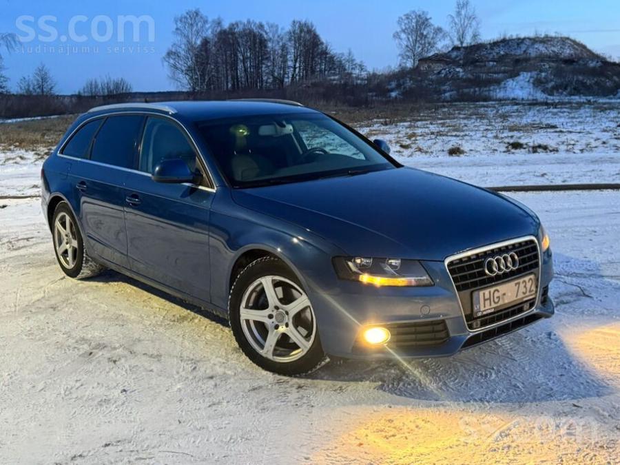 Zils Audi A4 2008 Rīga, ar dzinēja tilpumu 2.00 L un nobraukumu 254 tūkst. km par 4350 €, foto 3 vietnē AUTOMOTO.COM.LV