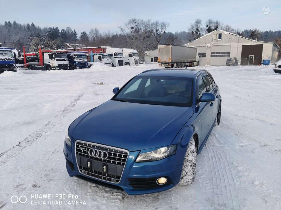 Blue Audi A4 2008 in Prienai, with an engine capacity of 2.70 L and mileage of 316 thousand km for 4699 €, photo 1 on AUTOMOTO.COM.LV